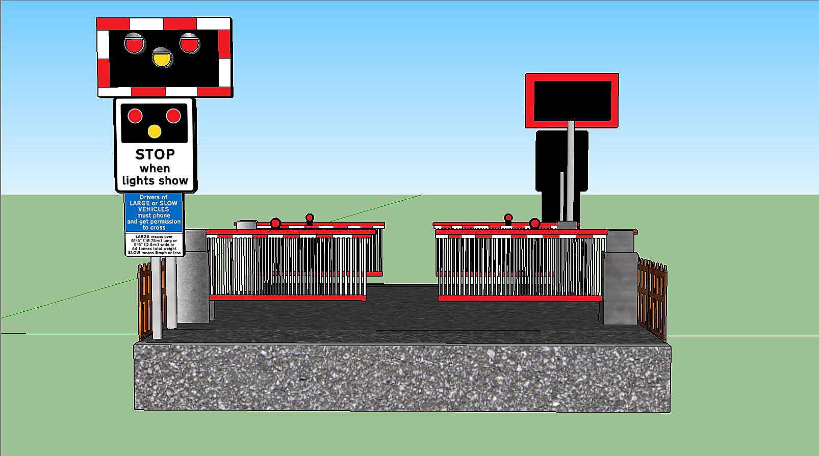 UK Level Crossing (Animated) - Objects - X-Plane.Org Forum