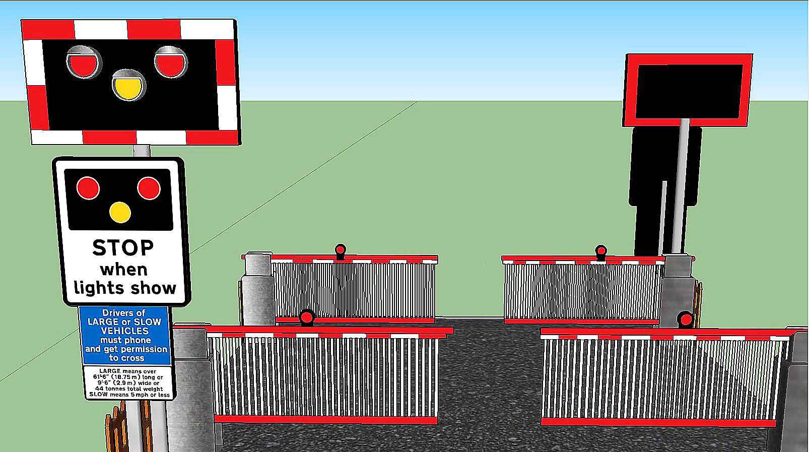 UK Level Crossing (Animated) - Objects - X-Plane.Org Forum