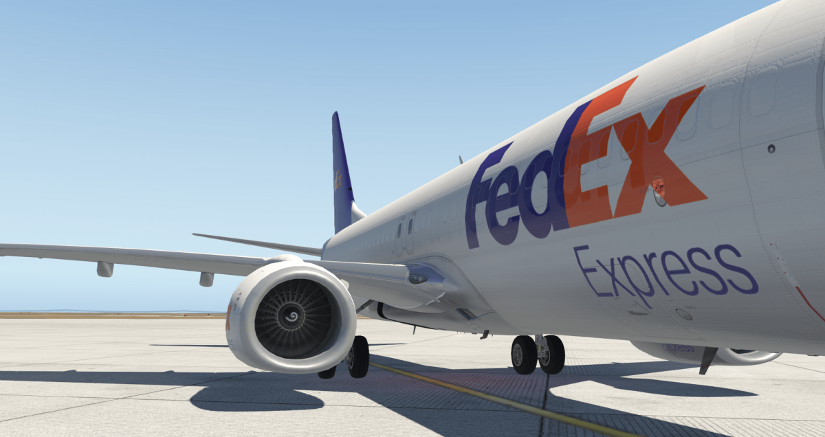 Fictional - Default 737-800/X FedEx Livery - Aircraft Skins - Liveries ...