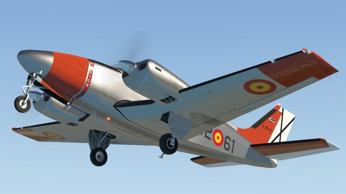 Livery Spanish Air Force for default XP-11 Baron - Aircraft Skins ...