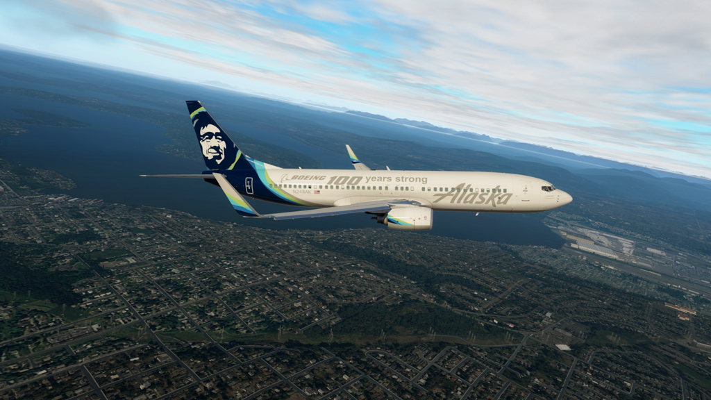 Default/Zibo B738 Alaska Airlines "Boeing 100 years strong" - Aircraft ...