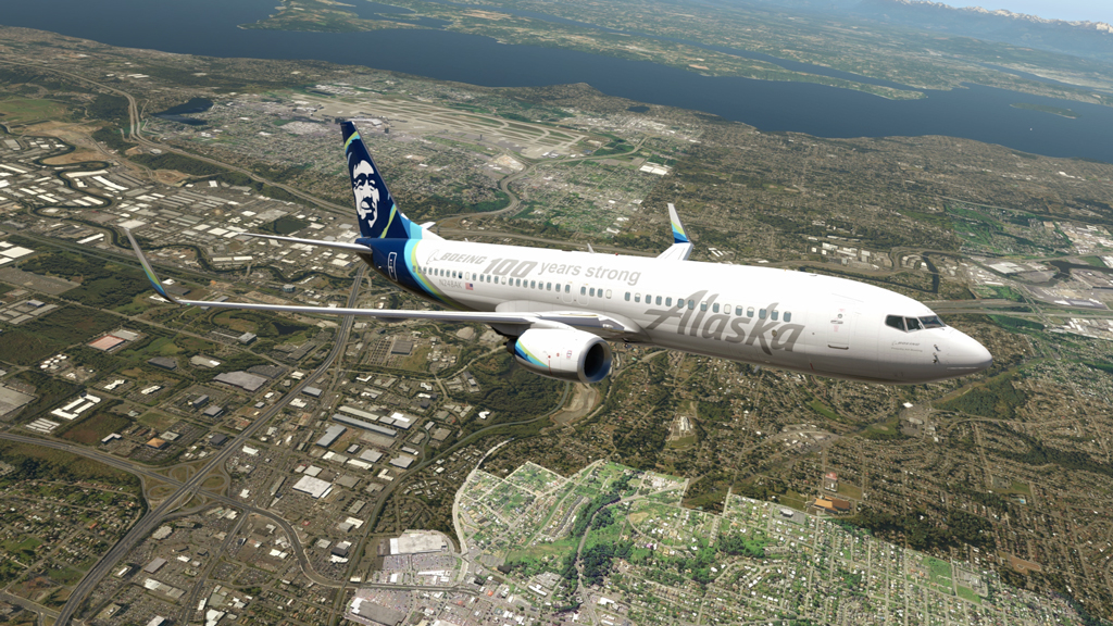 Default/Zibo B738 Alaska Airlines "Boeing 100 years strong" - Aircraft ...