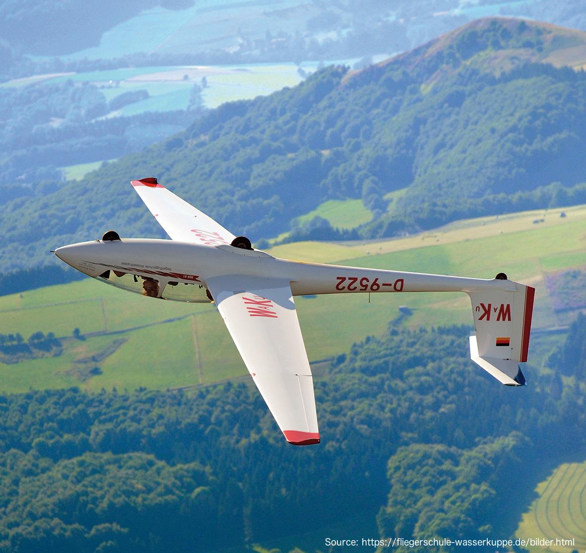ASK 21 Livery D-9522, Flight School Wasserkuppe 1.0.0 - Aircraft Skins ...