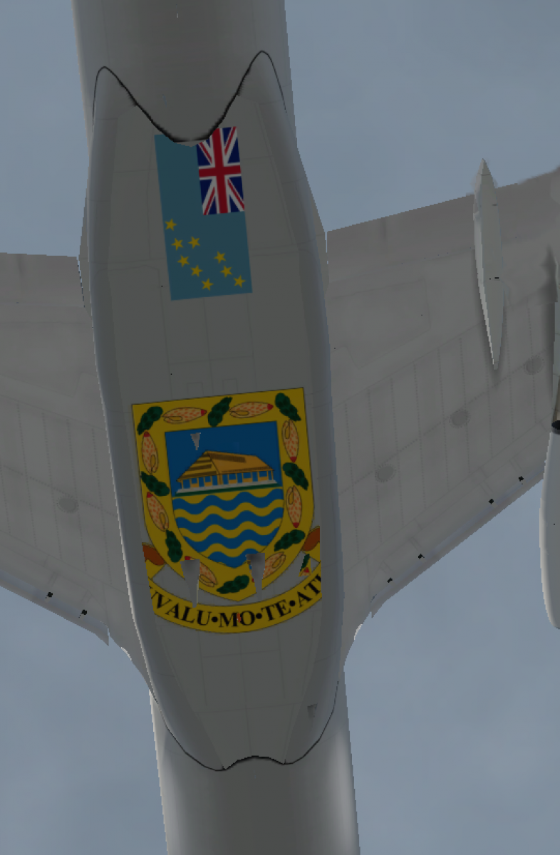 XPP A340 Tuvalu International - Aircraft Skins - Liveries - X-Plane.Org ...