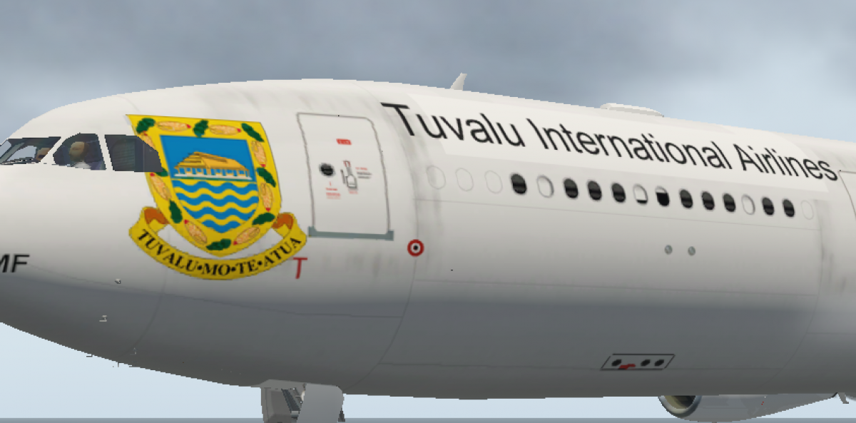 XPP A340 Tuvalu International - Aircraft Skins - Liveries - X-Plane.Org ...