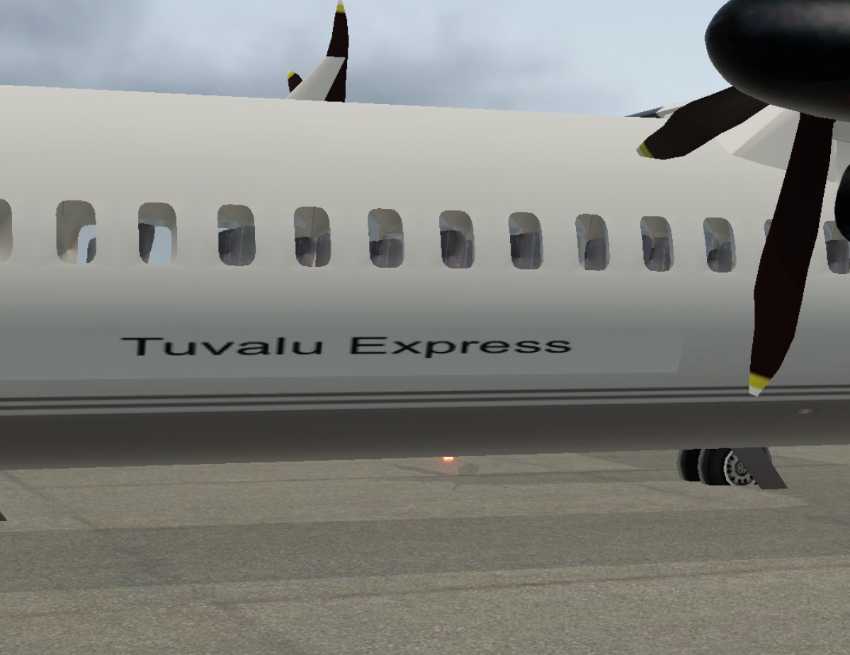 Tuvalu Express DHC8-400 - Aircraft Skins - Liveries - X-Plane.Org Forum