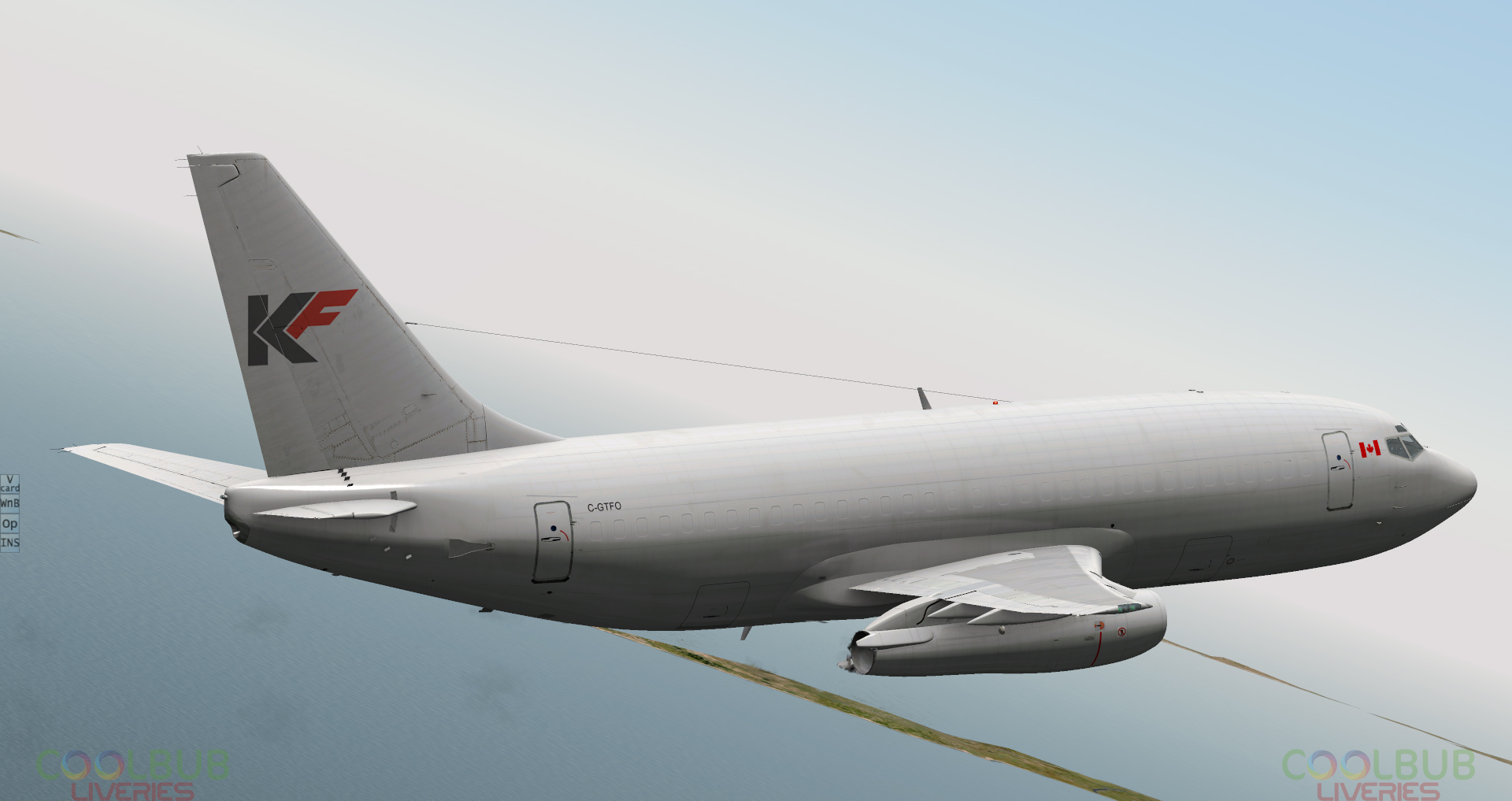 KF Cargo (Fictional) B737-200 - 732 TwinJet Paints - X-Plane.Org Forum