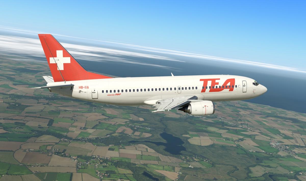 TEA Switzerland B737-300 IXEG - Aircraft Skins - Liveries - X-Plane.Org ...