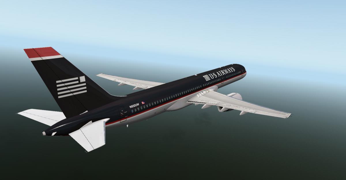 US Airways (Retro) 757-200 - Aircraft Skins - Liveries - X-Plane.Org Forum