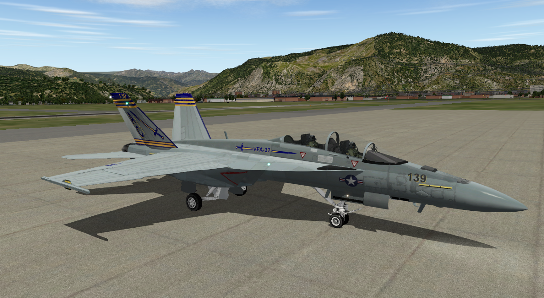 FA-18F VFA-32 "Swordsmen" 4k - FA-18F by Colimata - X-Plane.Org Forum