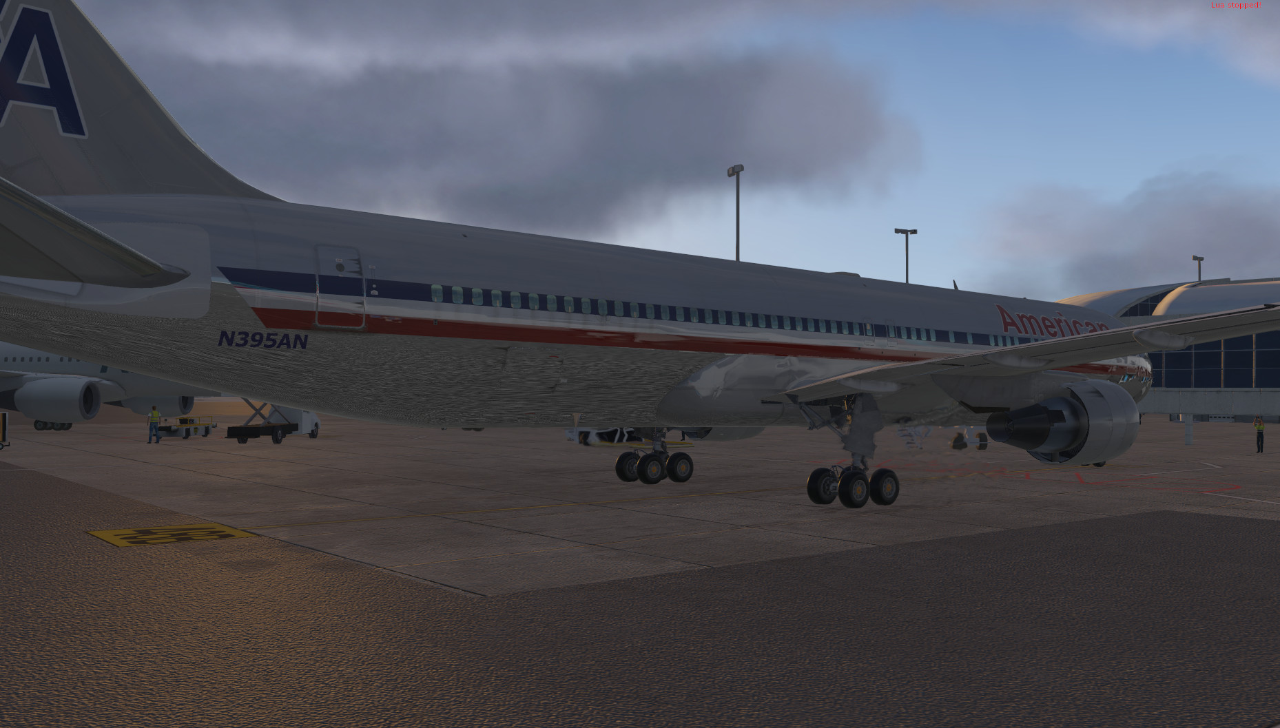 FF767 American Airlines Bare Metal (Dirty) with PBR Reflections ...