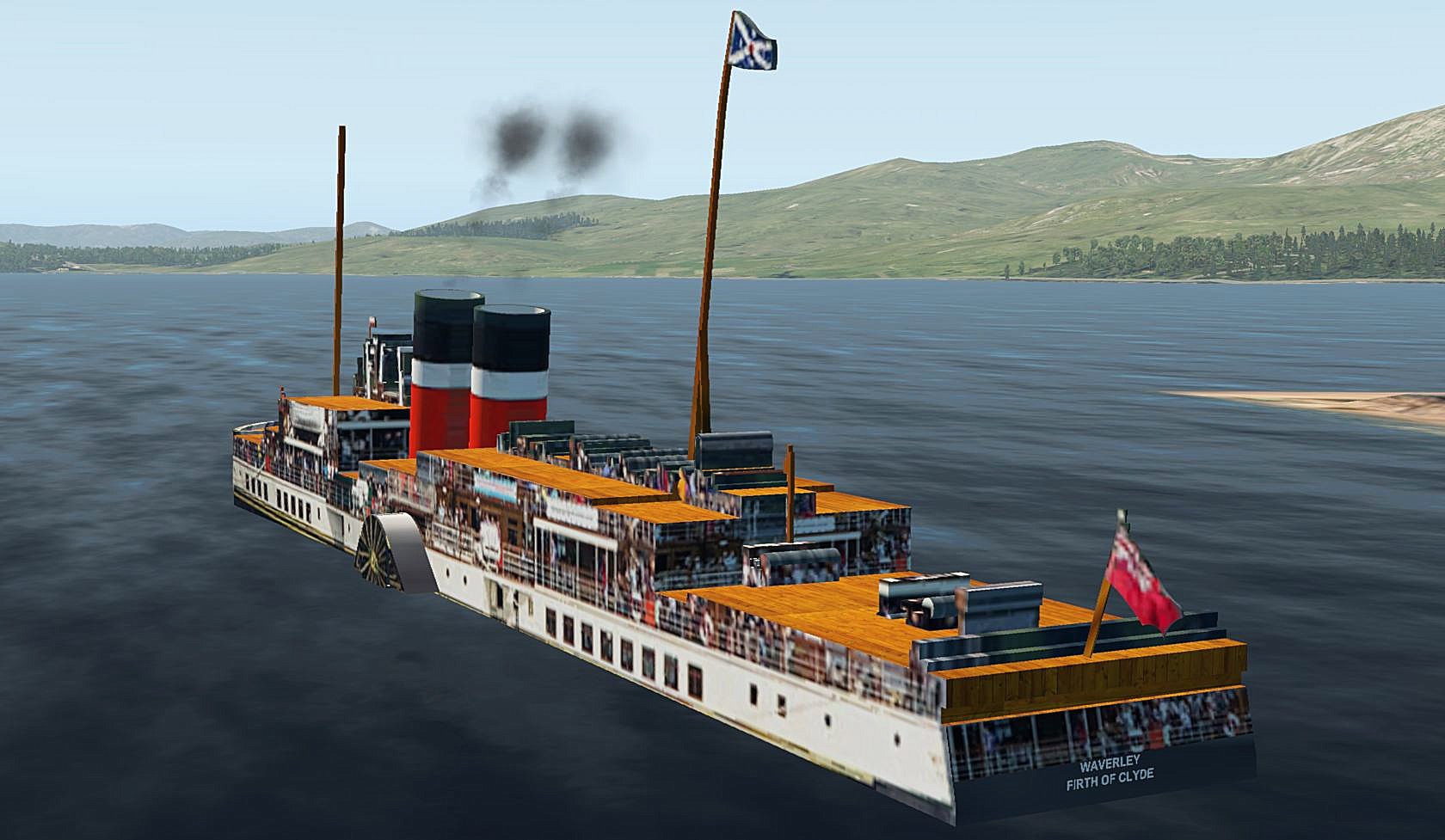 Waverley Paddle Steamer - Objects - X-Plane.Org Forum