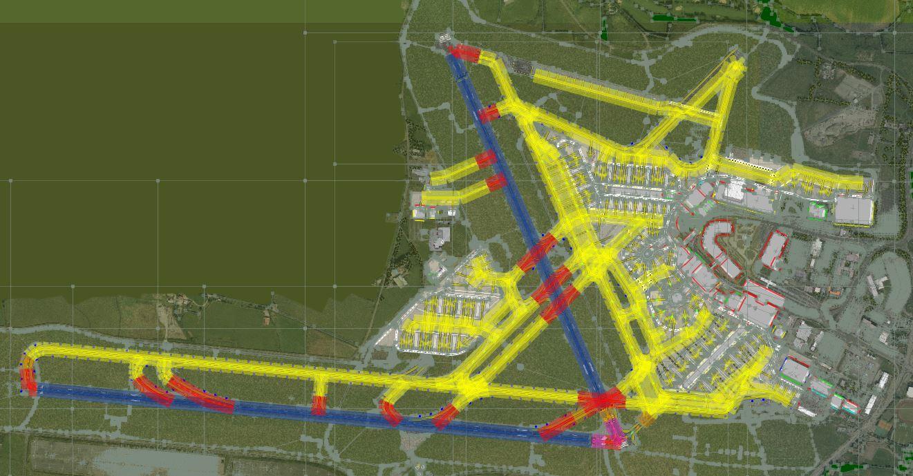 WT3 GroundRoutes - EIDW - World Traffic Ground Routes - X-Plane.Org Forum
