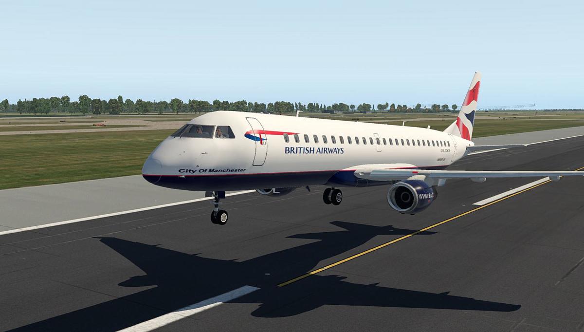G-LCYS Embraer EMB-190 (Riviere) British Airways - Aircraft Skins ...