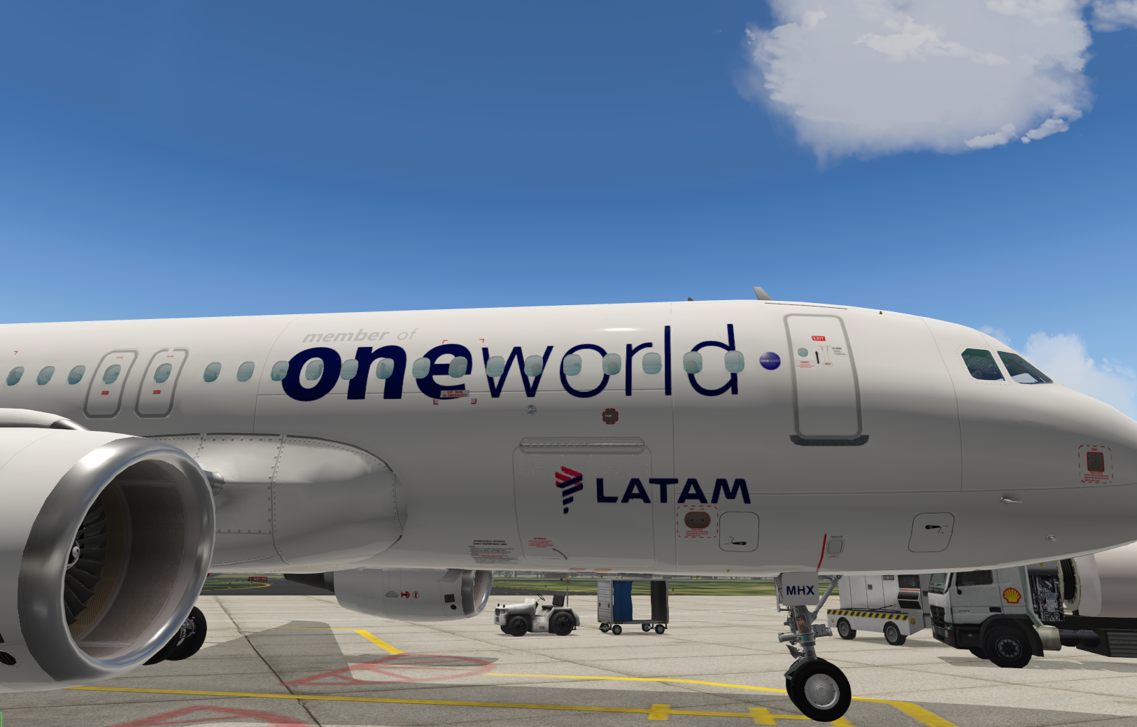 LATAM Oneworld for JarDesign A320 - Aircraft Skins - Liveries - X-Plane ...