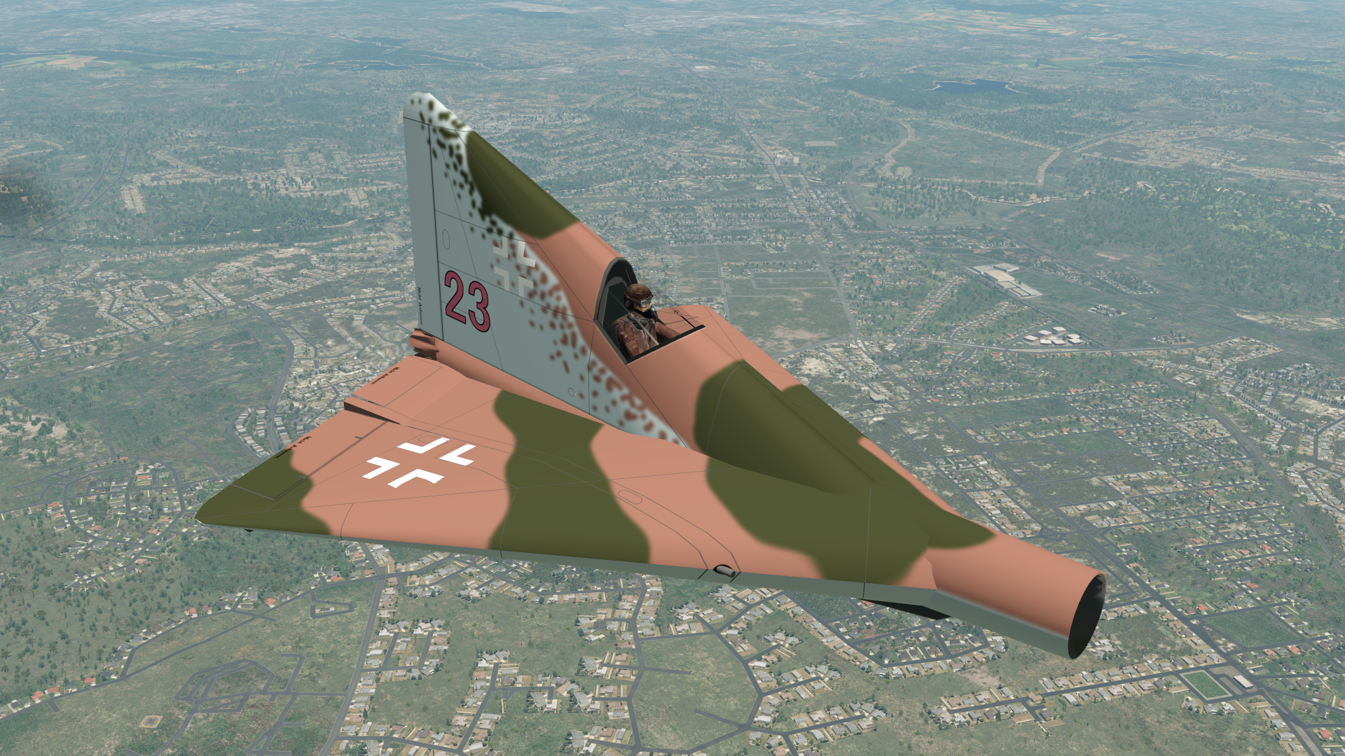 Lippisch P13a Ramjet Interceptor - Military Aircraft - X-Plane.Org Forum