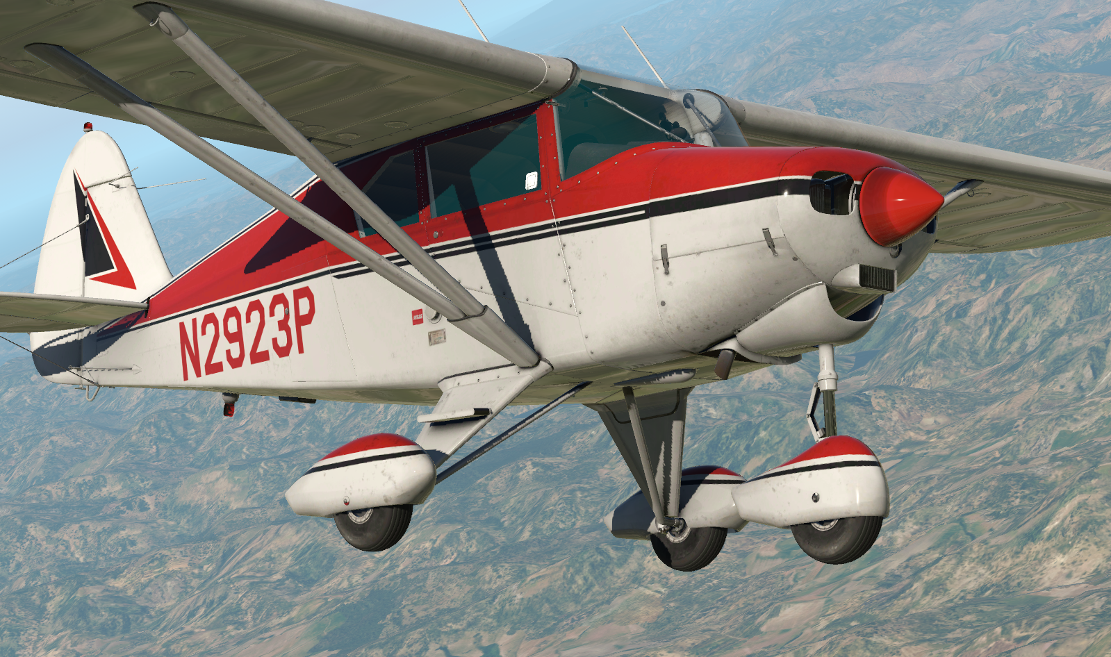 Alabeo PA22 Tri-Pacer N2923P. - Carenado Paints - X-Plane.Org Forum