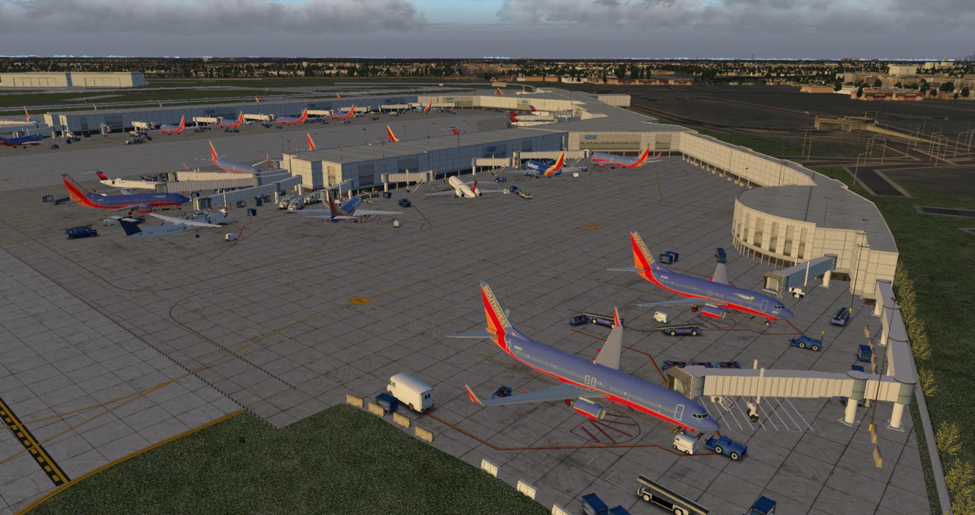 KMDW Ground Routes World Traffic 3 - World Traffic Ground Routes - X ...