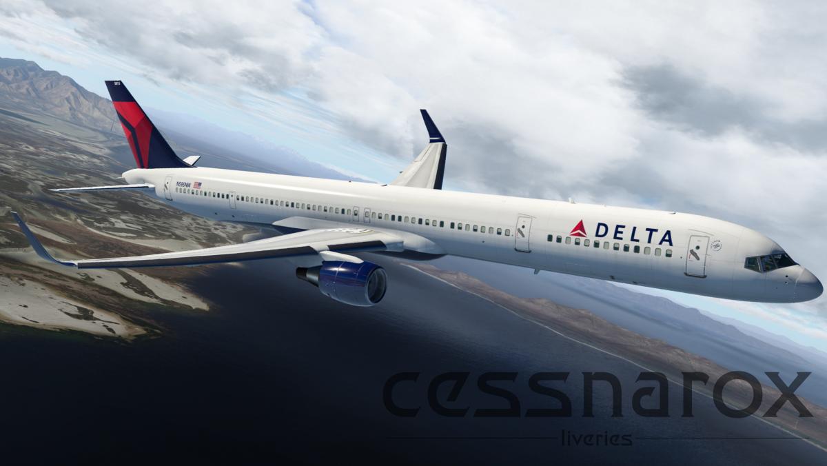 Delta (Current) - FlightFactor 757-300v2 Livery - Aircraft Skins ...