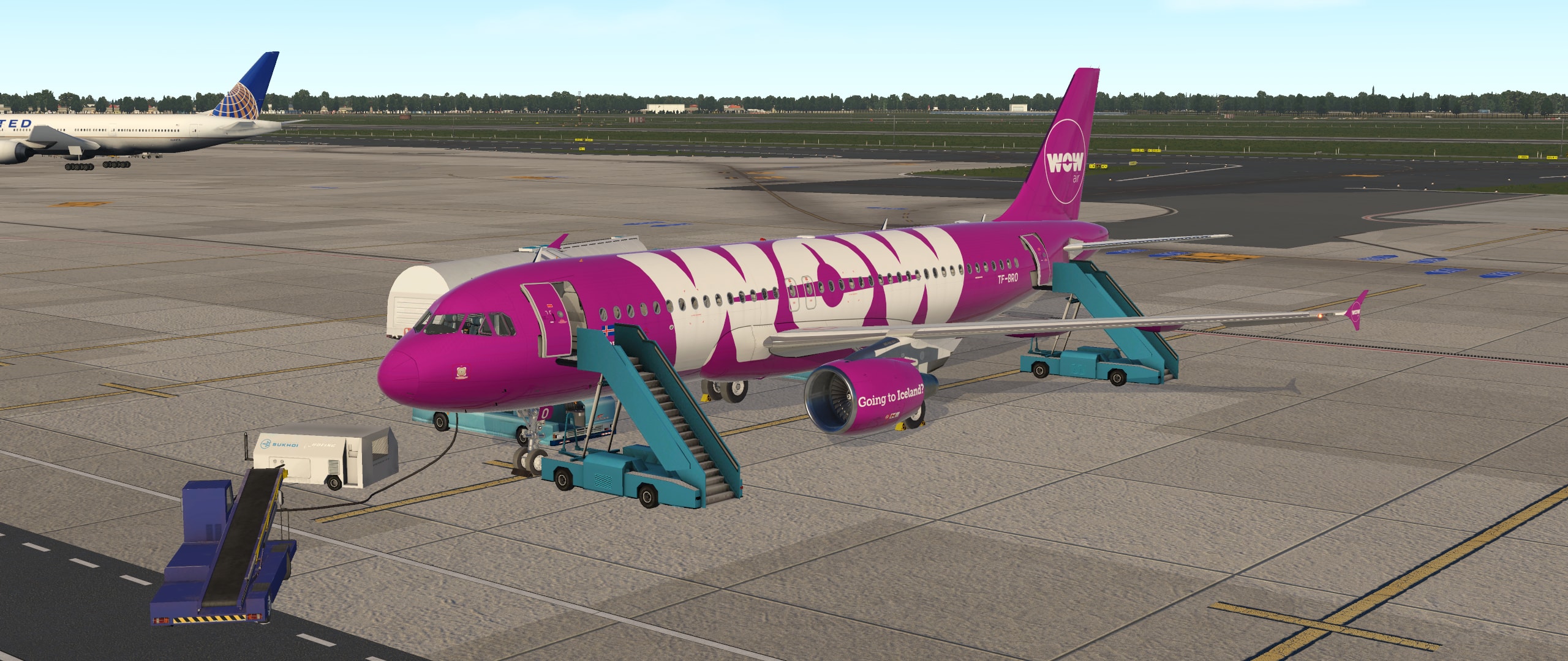 FF A320 – WOW Air TF–BRO - Aircraft Skins - Liveries - X-Plane.Org Forum