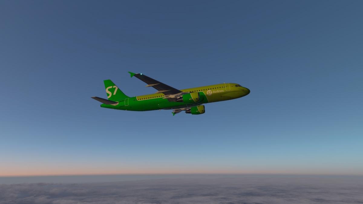 S7 Airlines New - FlightFactor A320 - Aircraft Skins - Liveries - X ...