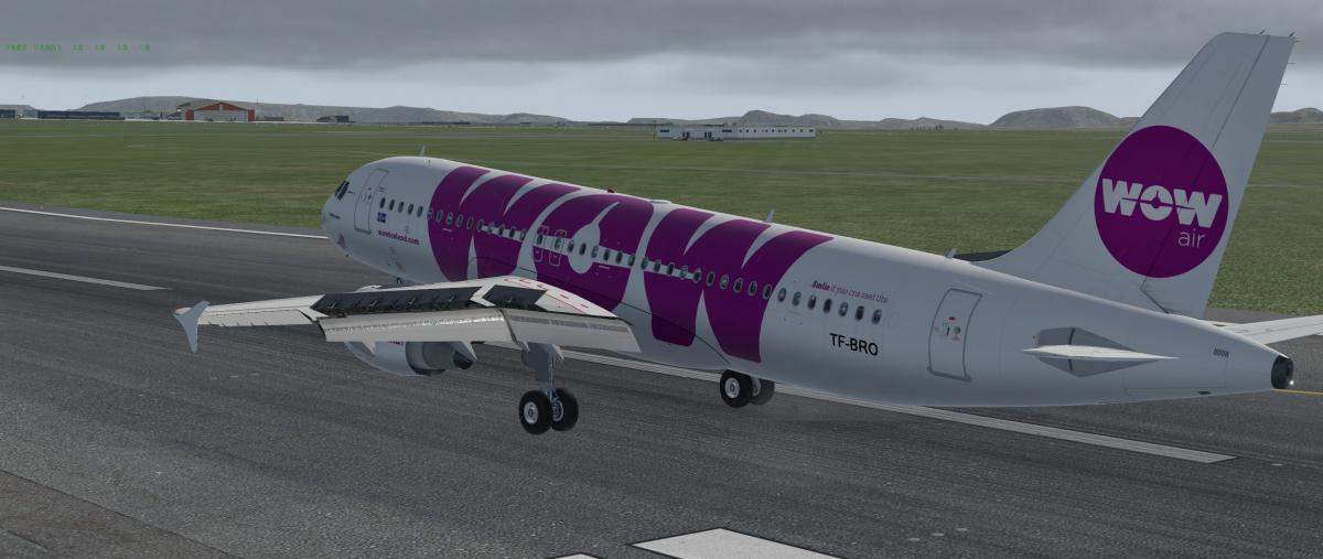 FF A320 – WOW Air (Old) TF–BRO - Aircraft Skins - Liveries - X-Plane ...