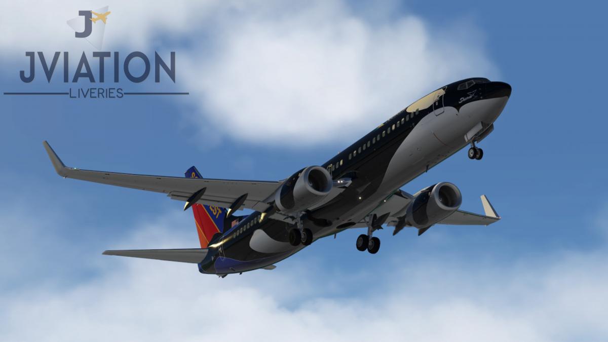 Southwest Airlines "Shamu" - Boeing 737-800 - Aircraft Skins - Liveries ...