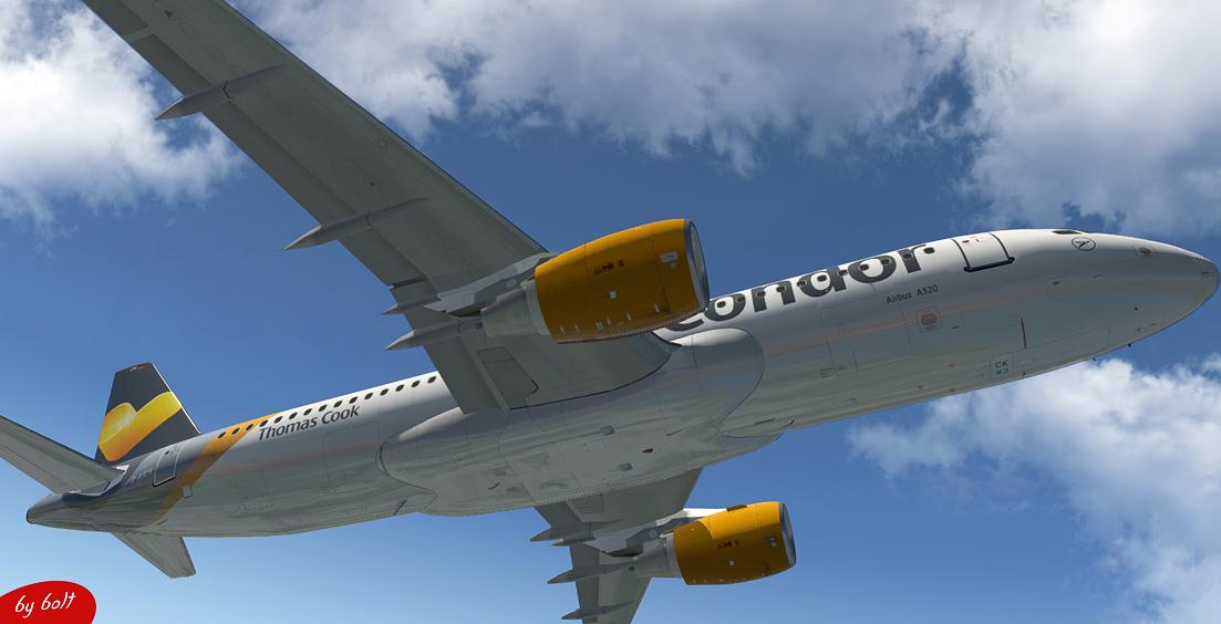 FlightFactor A320 - Condor airlines livery - Aircraft Skins - Liveries ...