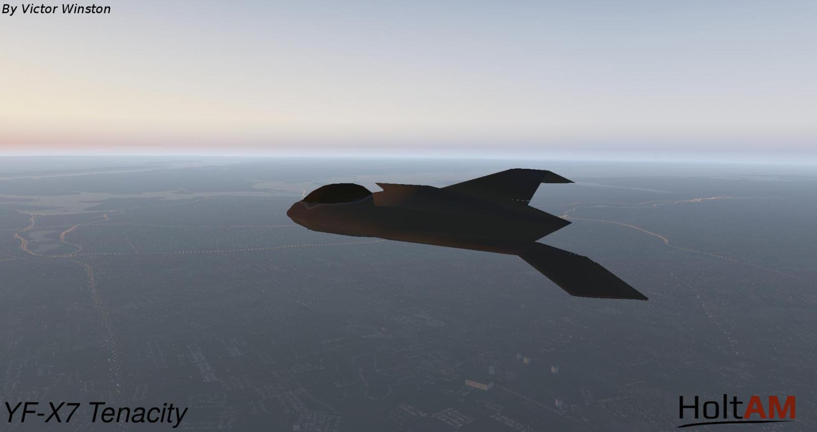 YF-X7 Tenacity - Super Agile Stealth Fighter - Custom Designs - X-Plane ...