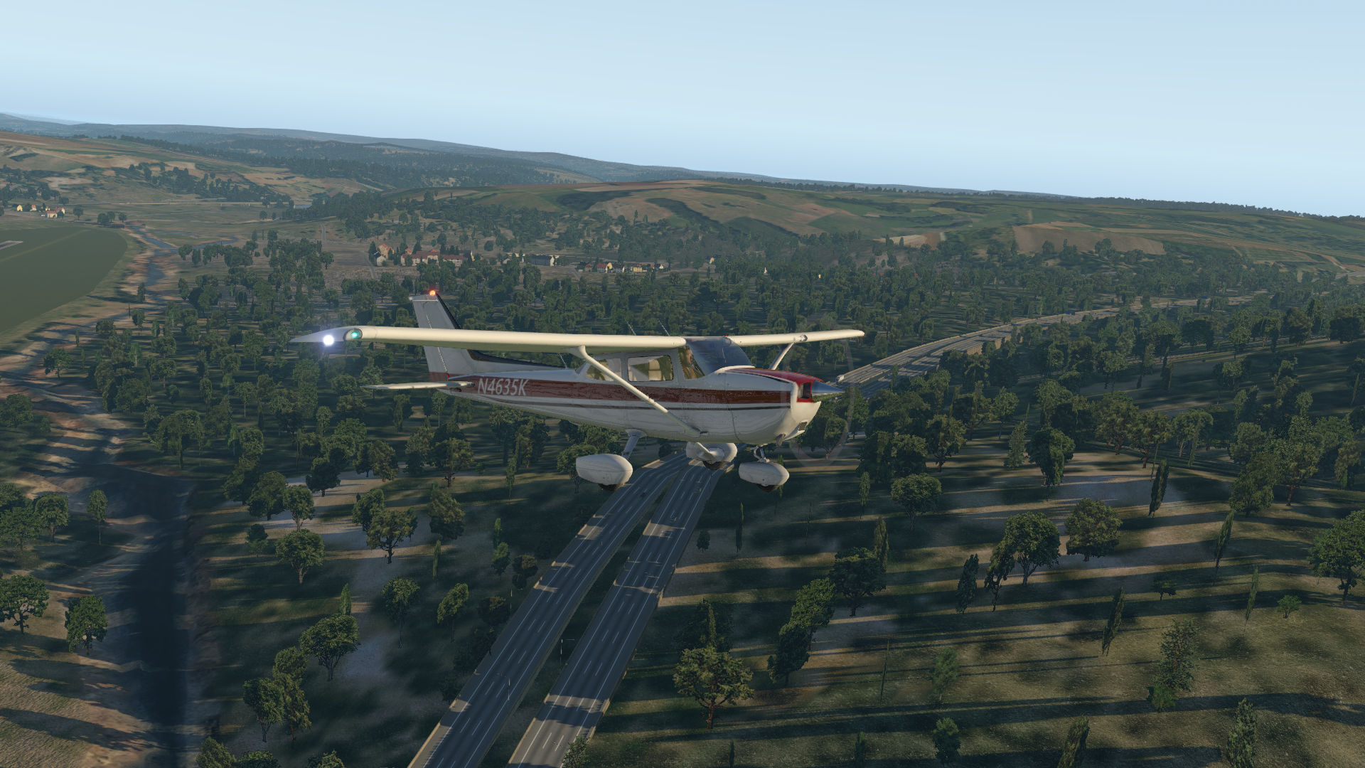 Red and Black stripes liverie for Cessna172 - Aircraft Skins - Liveries ...