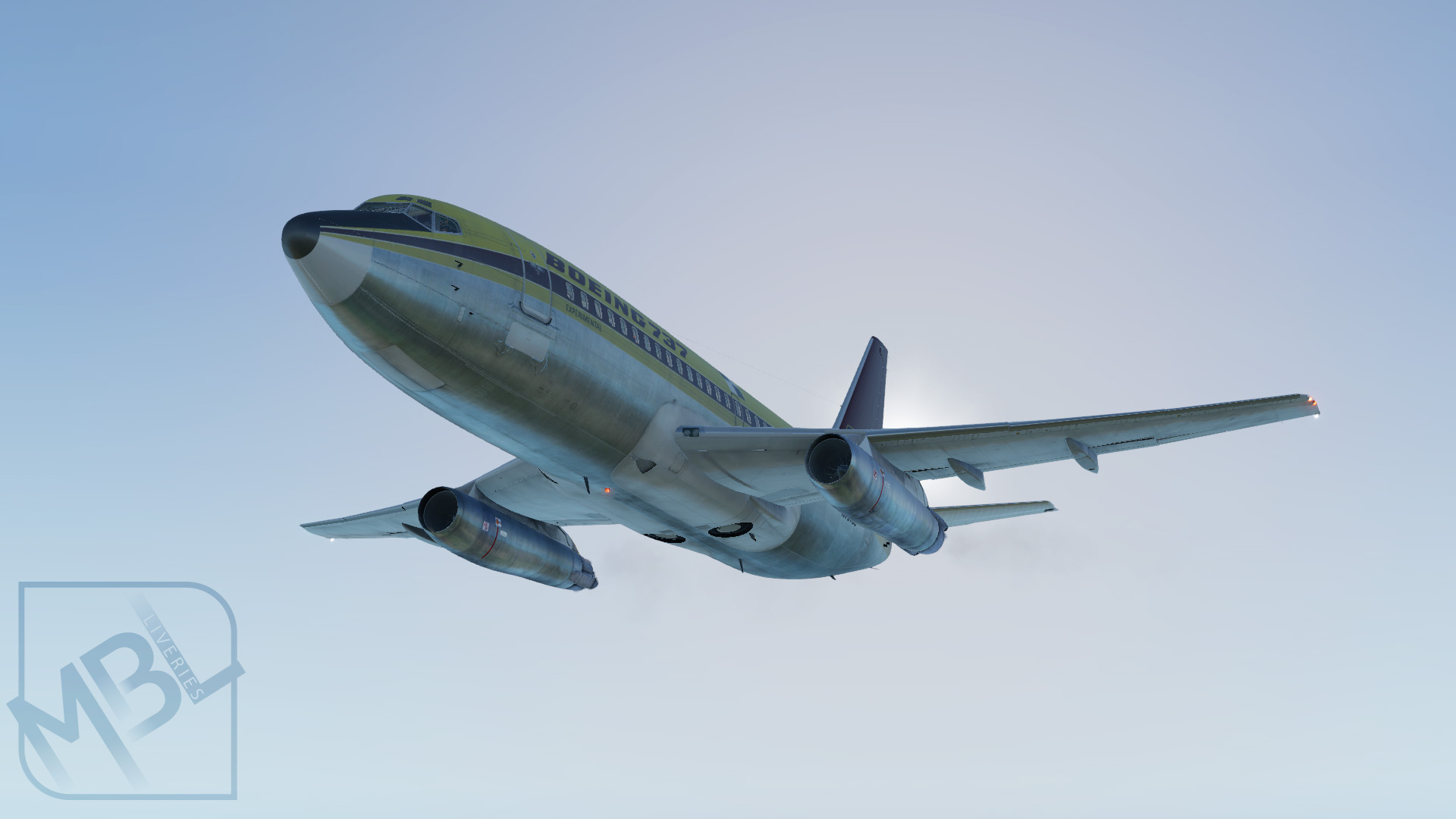 Boeing House Color - Prototype - Boeing 737-200 TwinJet - 732 TwinJet ...