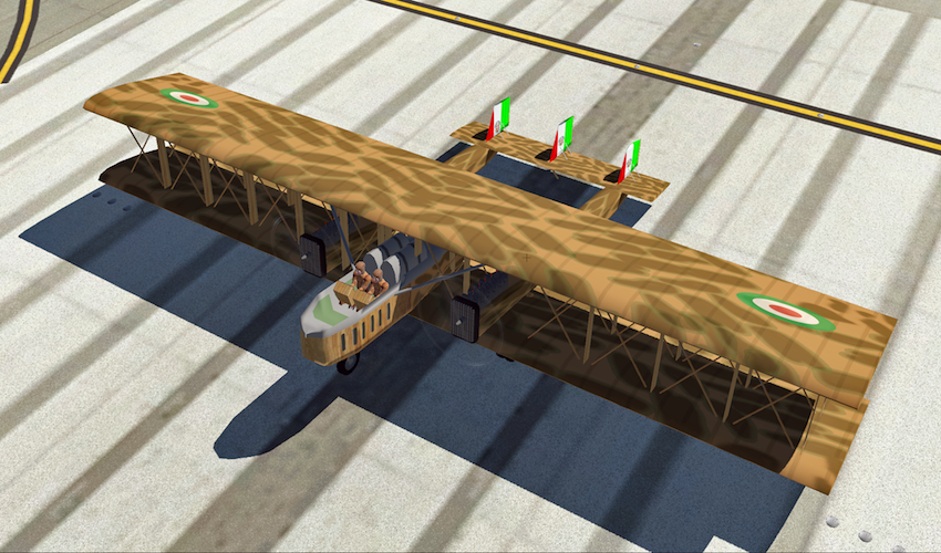 Caproni Heavy Bomber Ca-3 and Ca-46... 1916 and 2018 - Military ...