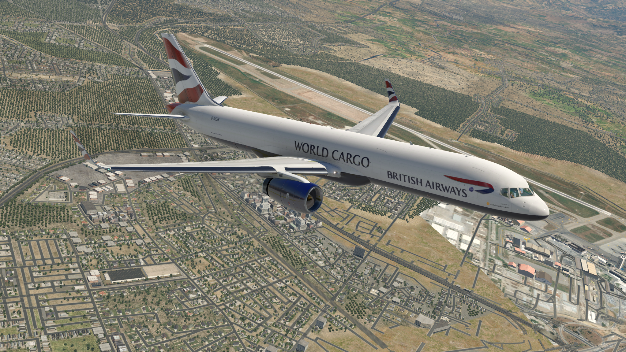 Flight Factor B757-200F in British Airways World Cargo Livery ...