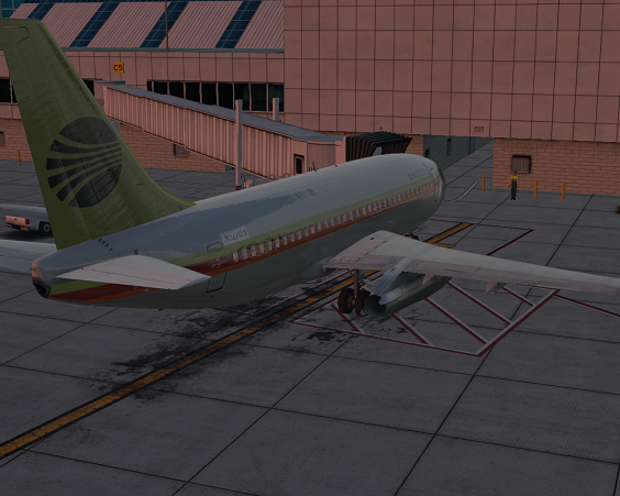 Continental Retro Black Meatball FlyJSim 737200 - Aircraft Skins ...