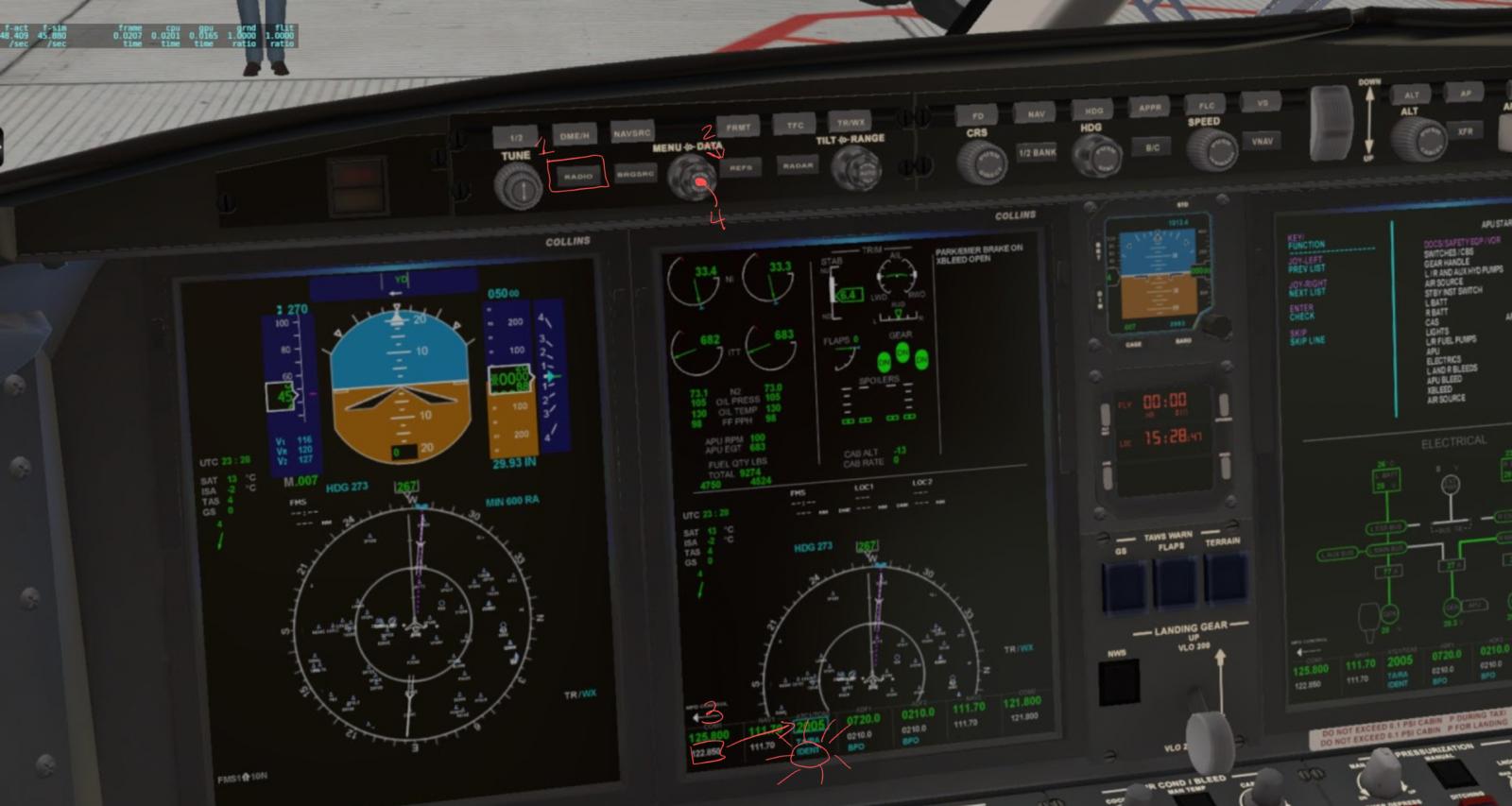 Challenger 300 IDENT button - Bombardier Challenger 300 - X-Plane.Org Forum