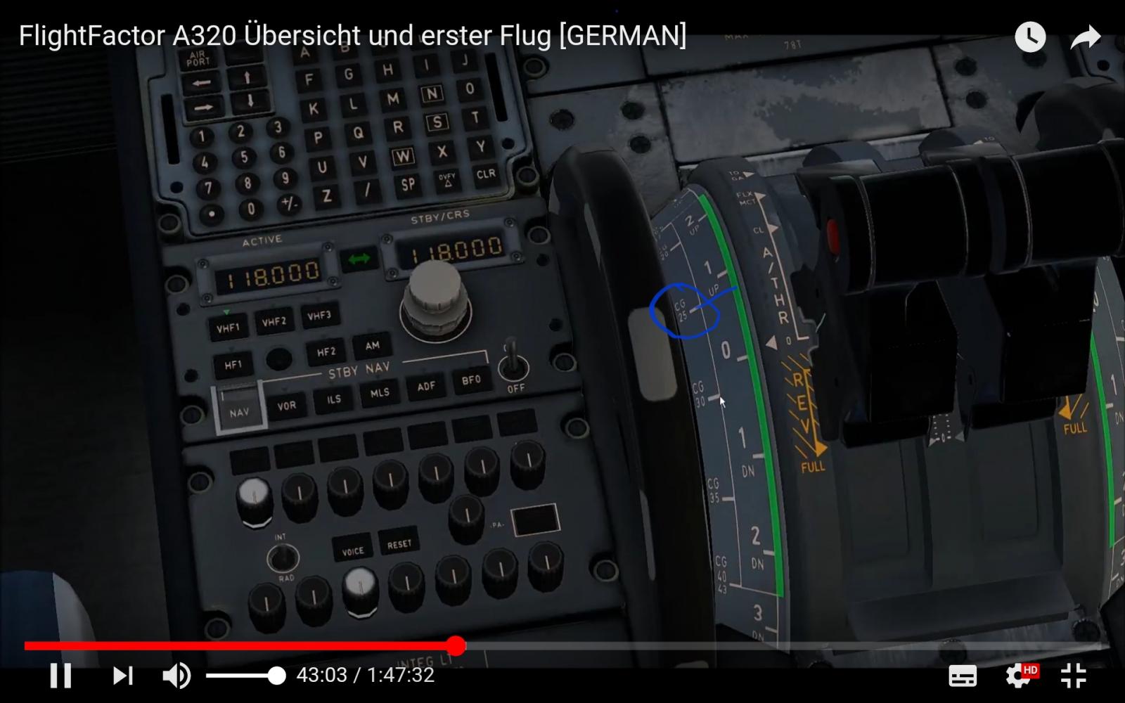Trim setting - 320 Ultimate by Flight Factor - X-Plane.Org Forum