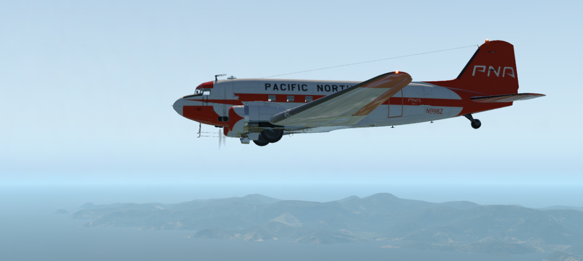 Pacific Northern Airlines Douglas DC-3 / Aeroworx_Manfred Jahn C-47 ...