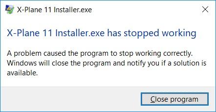 v11 crashes upon attempted install - General X-Plane Discussion - X ...