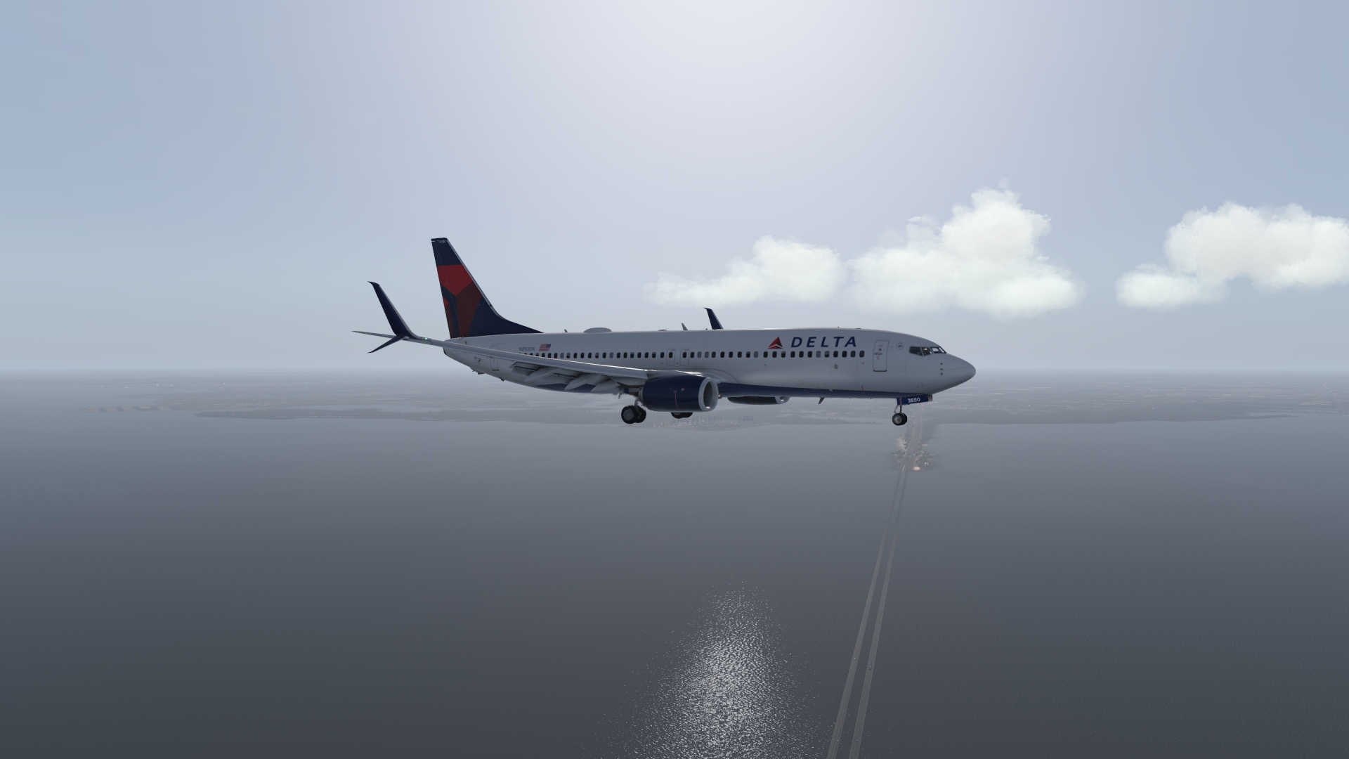 Delta N850DN - Zibo/RG Mod B738 (fictional B739) - Aircraft Skins ...