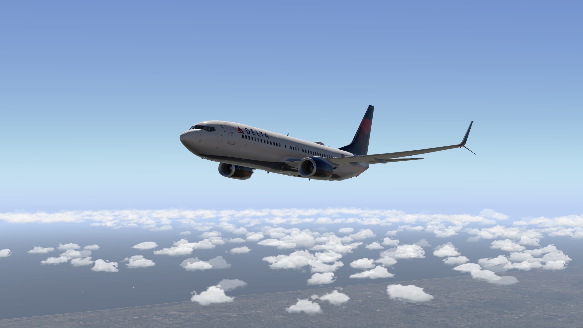 Delta N850DN - Zibo/RG Mod B738 (fictional B739) - Aircraft Skins ...