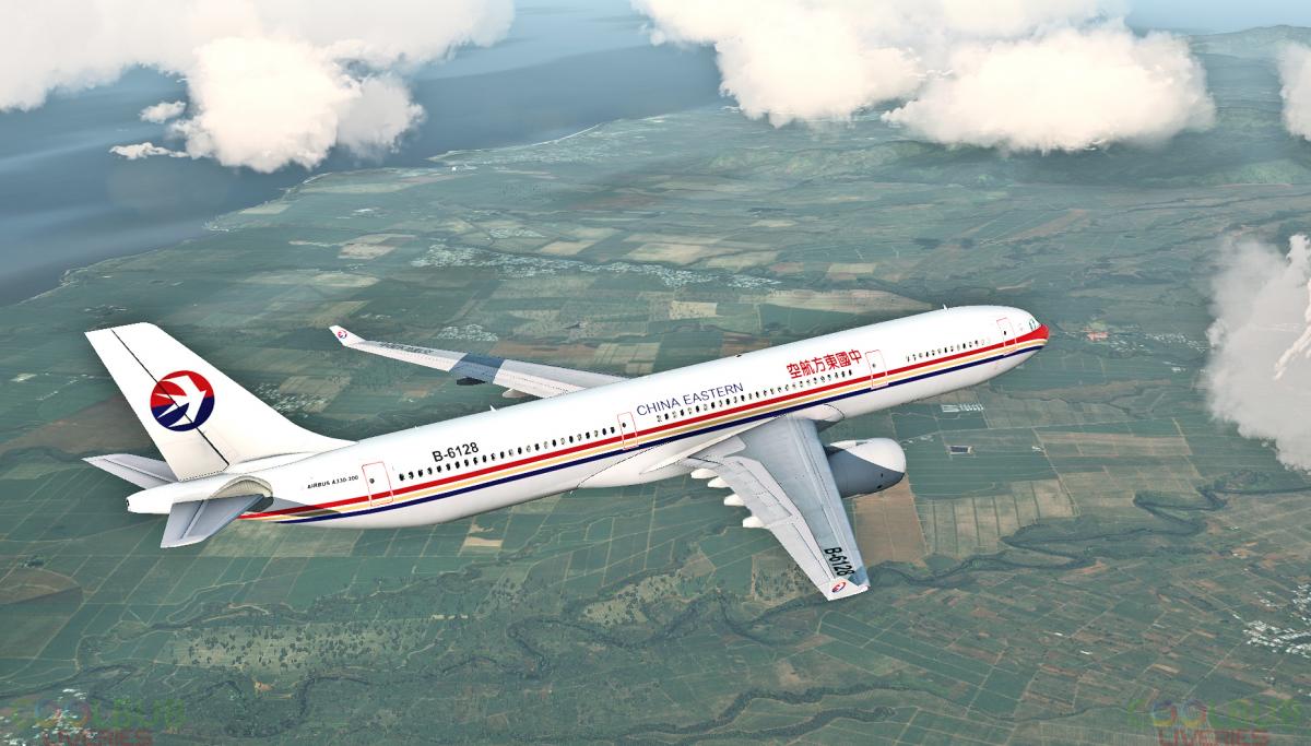 China Eastern A330-343 RWDesign - Aircraft Skins - Liveries - X-Plane ...