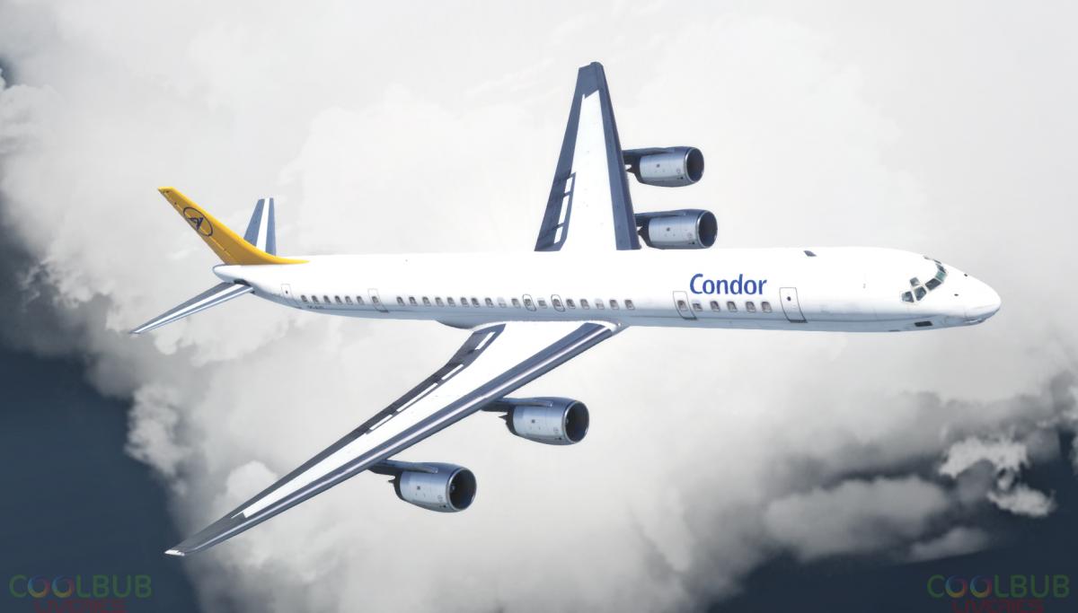 Condor DC-8-71 WA - Aircraft Skins - Liveries - X-Plane.Org Forum