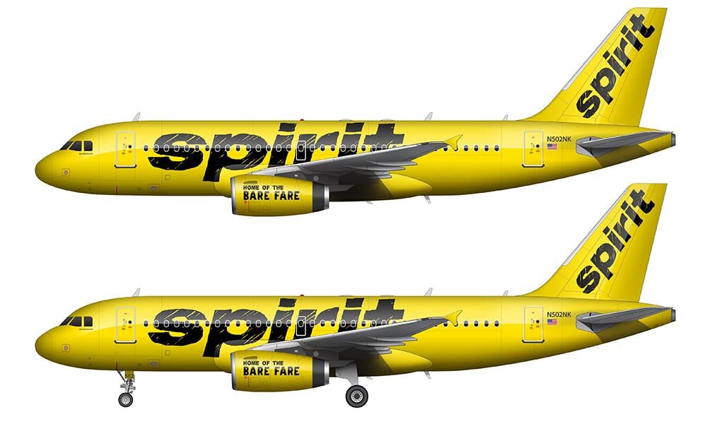 spirit airlines livery for zibo 737-800 - Aircraft Skins - Liveries - X ...