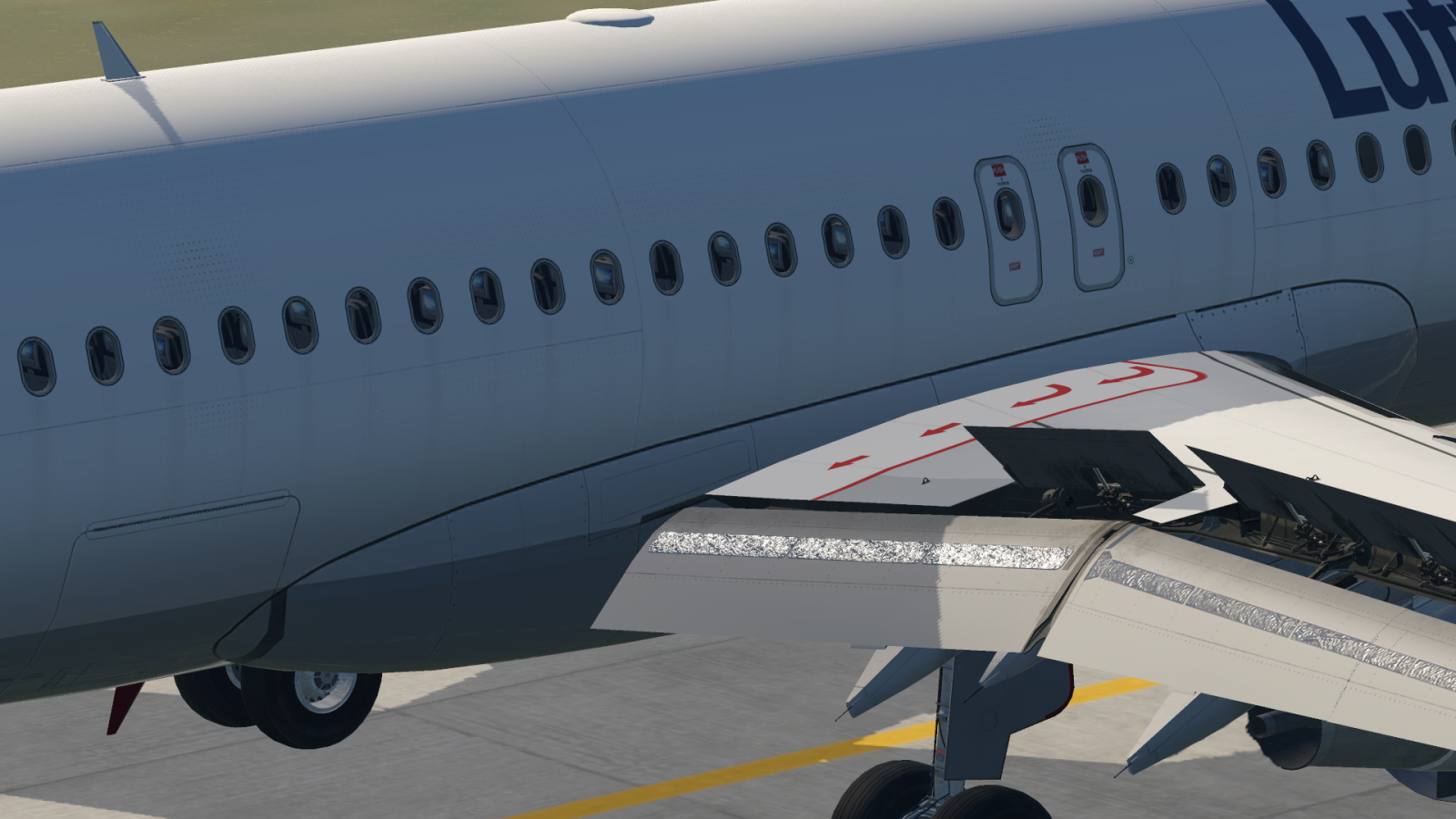 Strange wing texture - 320 Ultimate by FlightFactor - X-Plane.Org Forum