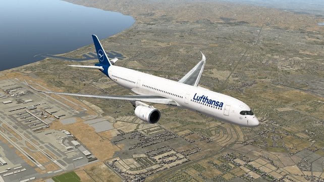 Lufthansa New Livery for FF A350 XWB Advanced - Aircraft Skins ...