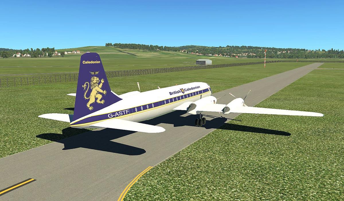 British Caledonian Livery (Bristol Britannia 312) - Aircraft Skins ...