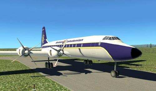 British Caledonian Livery (Bristol Britannia 312) - Aircraft Skins ...