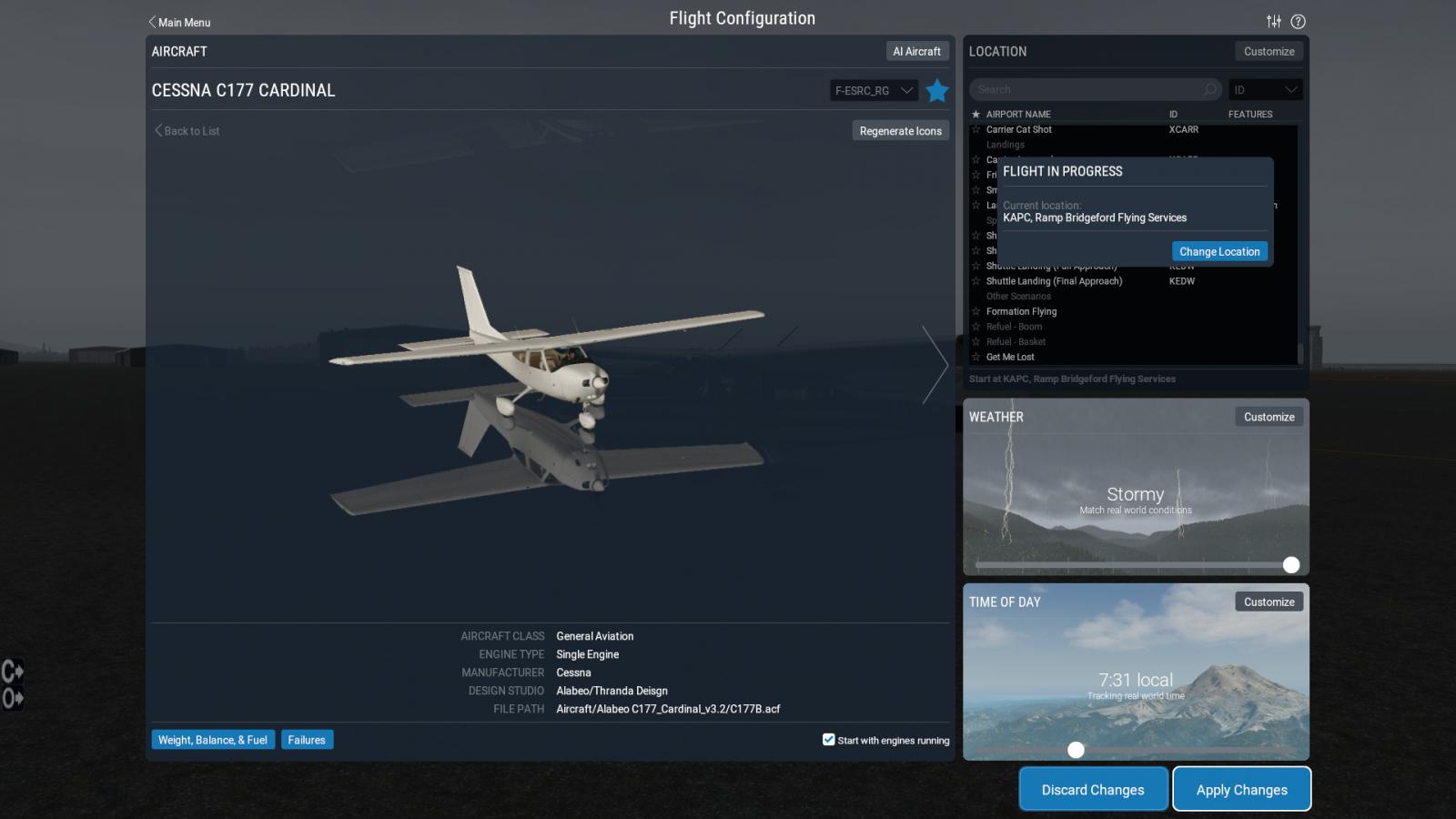 C177 Textures - Carenado - Alabeo Support - X-Plane.Org Forum
