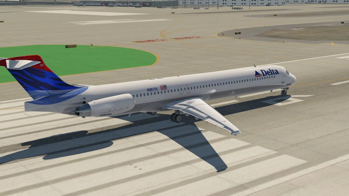 Delta "Colors In Motion" livery for the Default MD-80 - Aircraft Skins ...