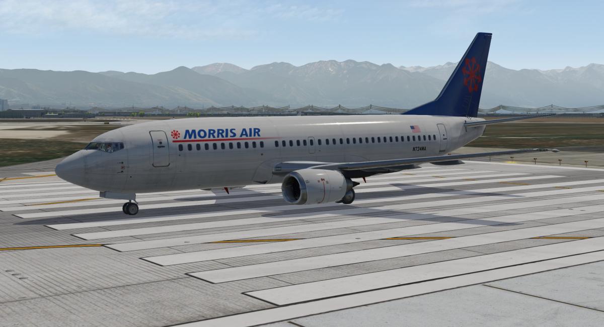 Morris Air Livery IXEG 737 - Aircraft Skins - Liveries - X-Plane.Org Forum
